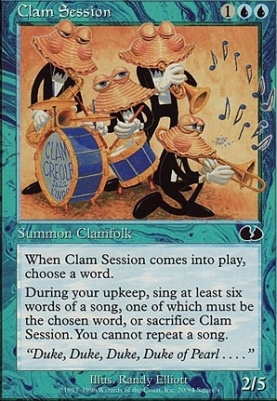 Clam Session | Unglued | Card Kingdom