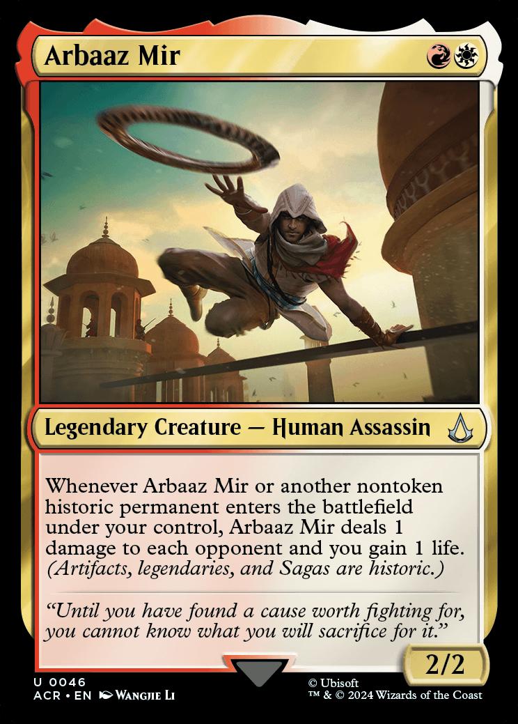 Arbaaz Mir | Universes Beyond: Assassin's Creed | Card Kingdom