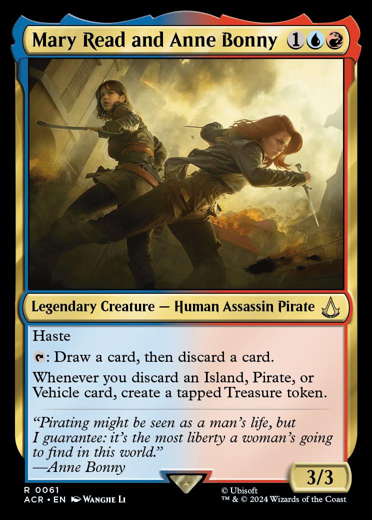 Mary Read and Anne Bonny | Universes Beyond: Assassin's Creed | Card ...