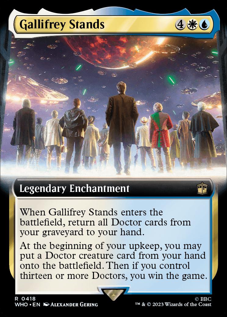 Gallifrey Stands | Universes Beyond: Doctor Who Variants | Standard ...