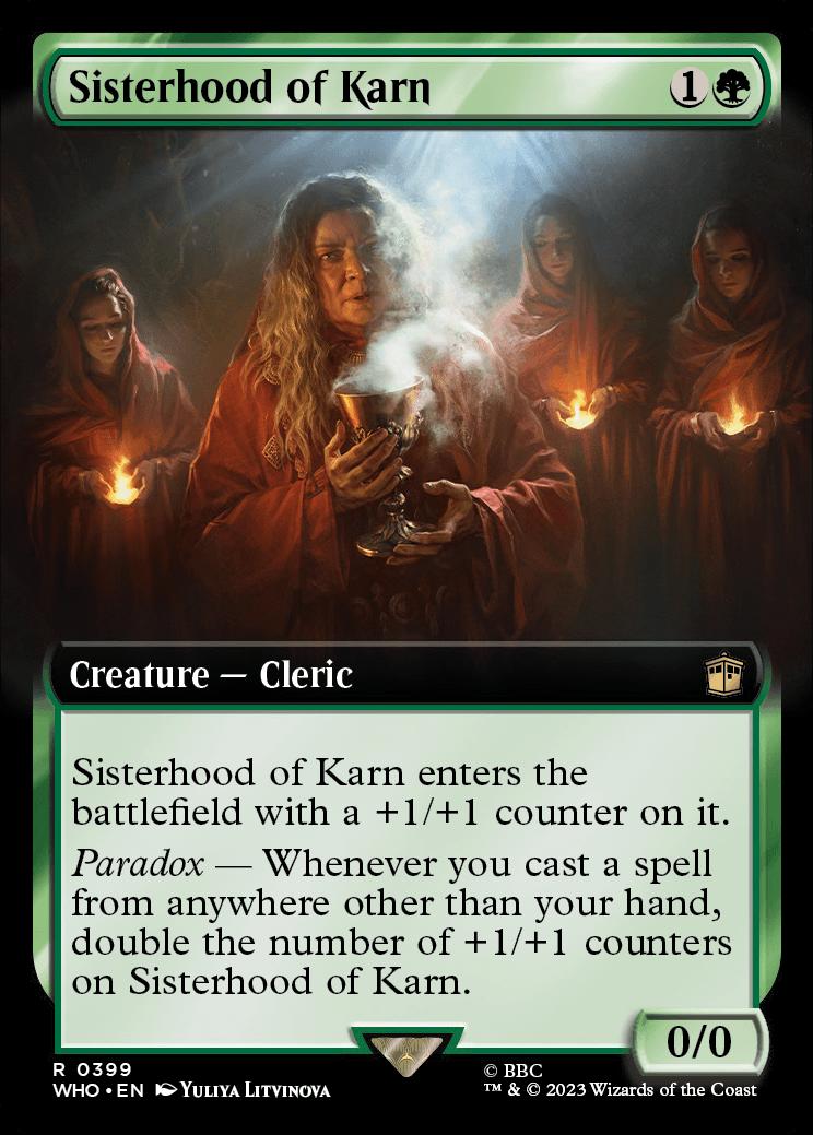 Sisterhood of Karn | Universes Beyond: Doctor Who Variants | Standard ...