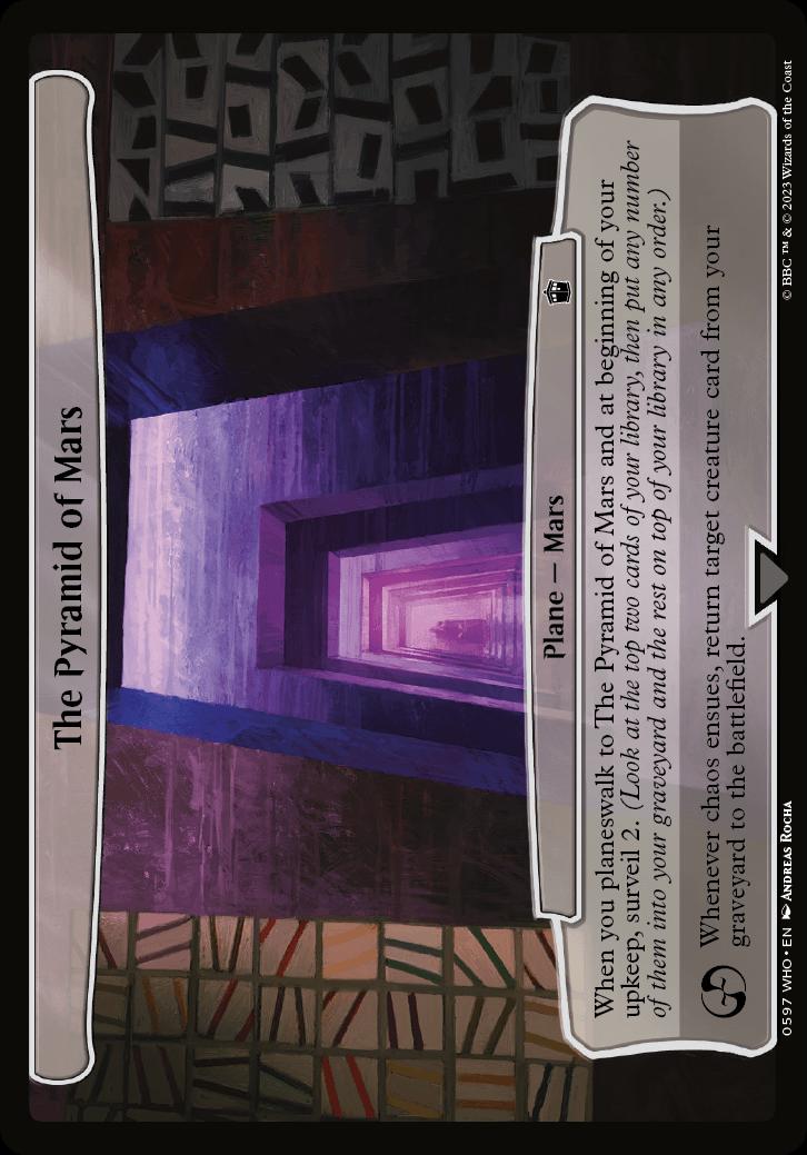 The Pyramid of Mars | Universes Beyond: Doctor Who | Standard | Card ...