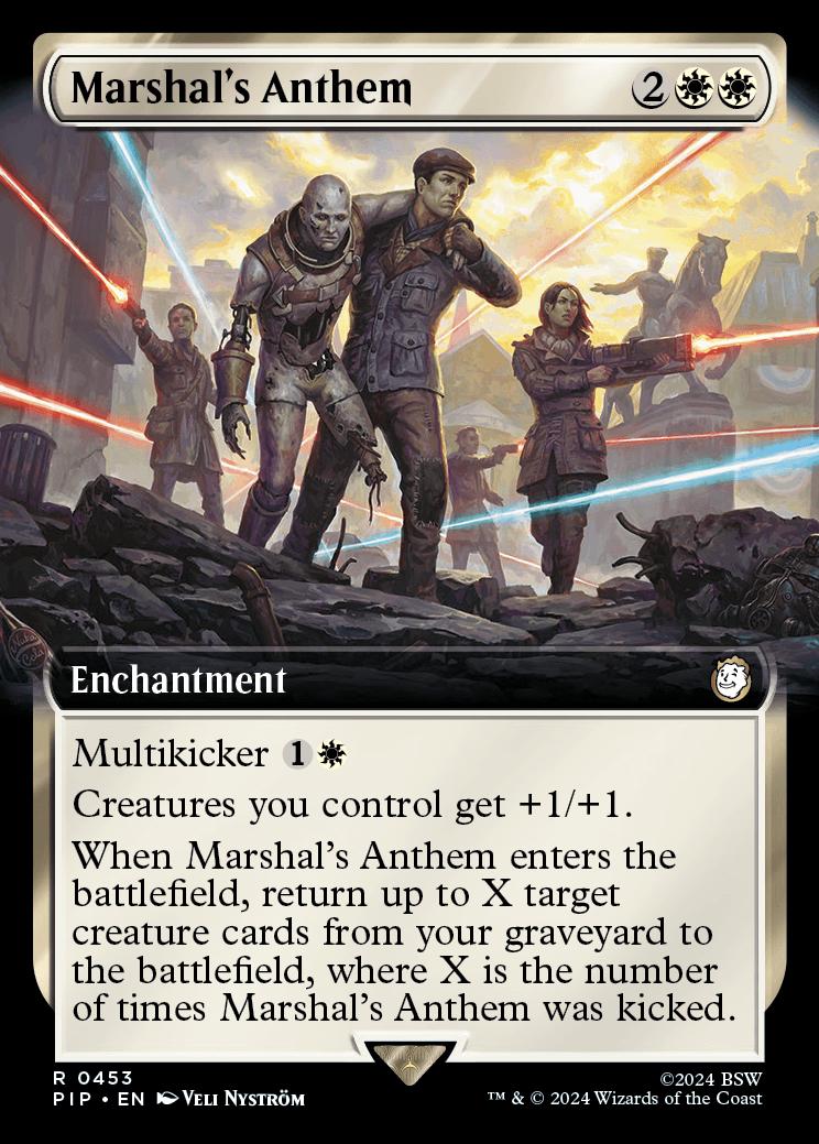 Marshal's Anthem | Universes Beyond: Fallout Variants | Commander ...
