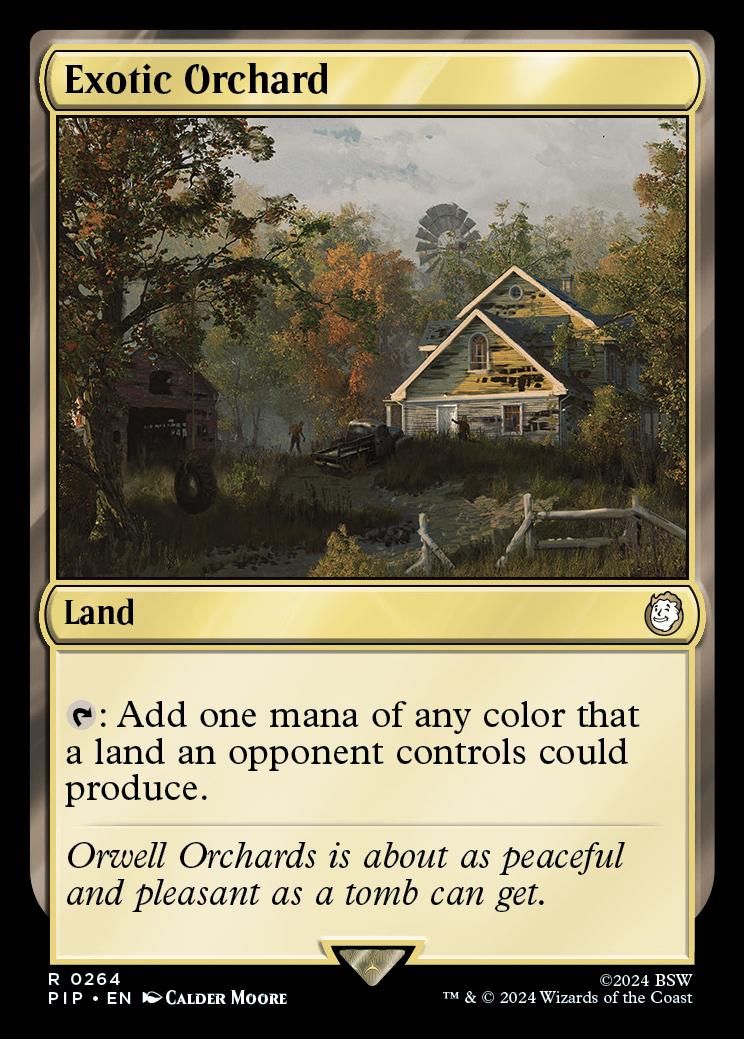 Exotic Orchard | Universes Beyond: Fallout | Commander | Card Kingdom