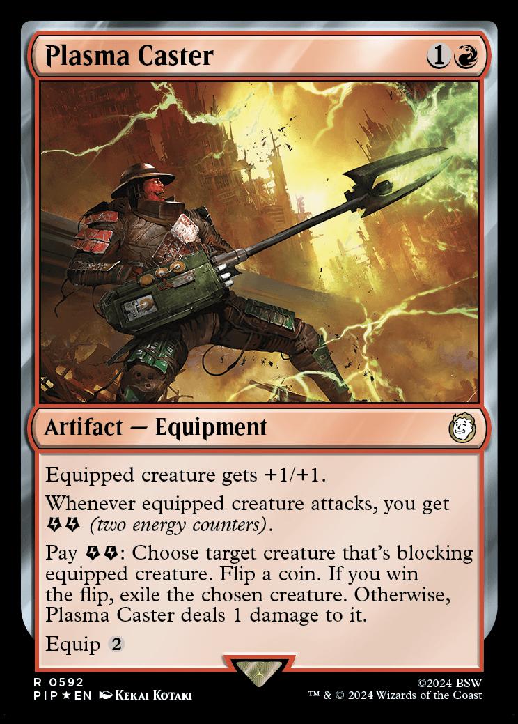 Plasma Caster | Universes Beyond: Fallout Foil | Commander | Card Kingdom