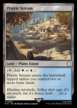 Prairie Stream | Universes Beyond: Fallout | Commander | Card Kingdom