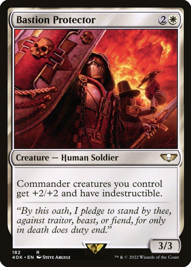 Bastion Protector | Universes Beyond: Warhammer 40,000 | Commander ...