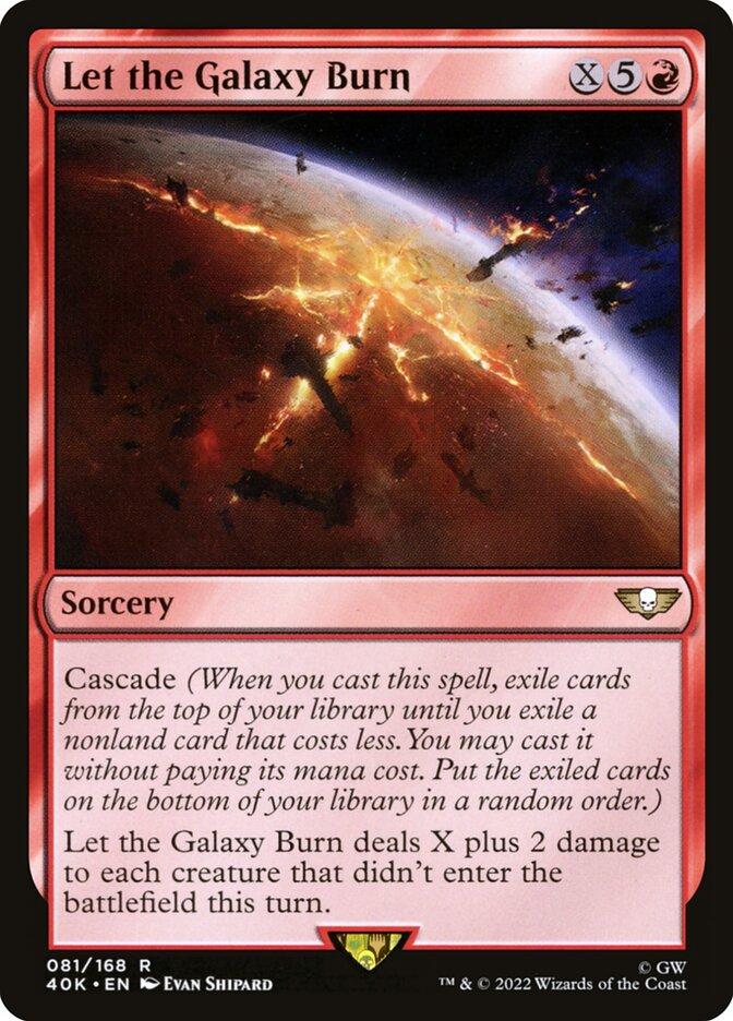 Let the Galaxy Burn | Universes Beyond: Warhammer 40,000 | Commander ...