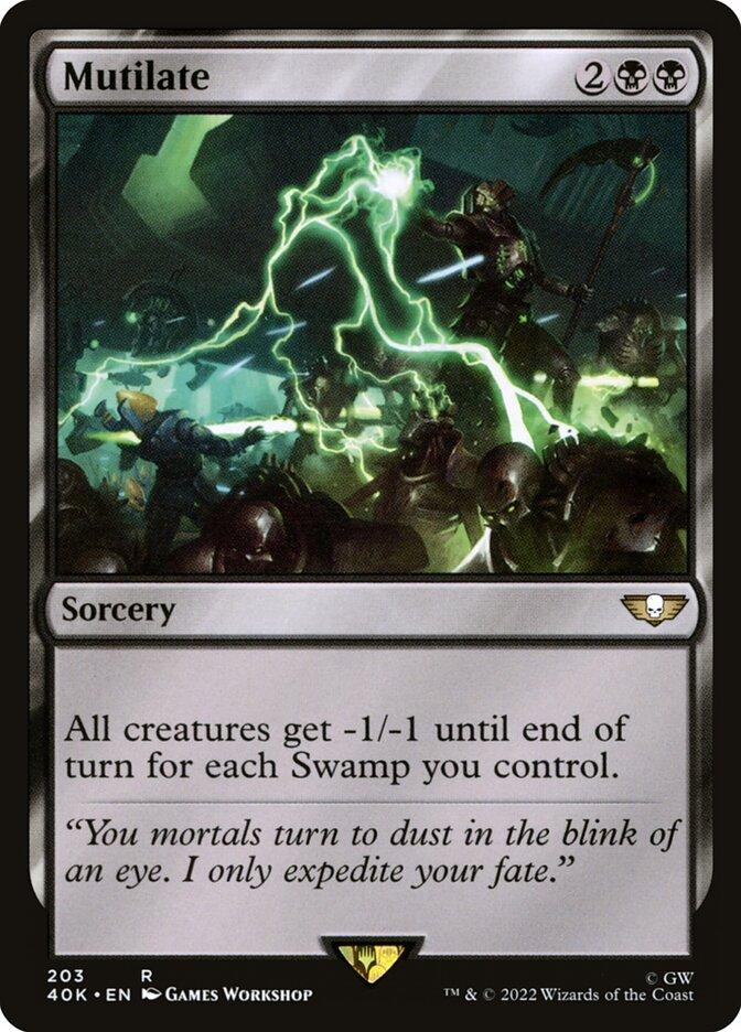 Mutilate | Universes Beyond: Warhammer 40,000 | Commander | Card Kingdom