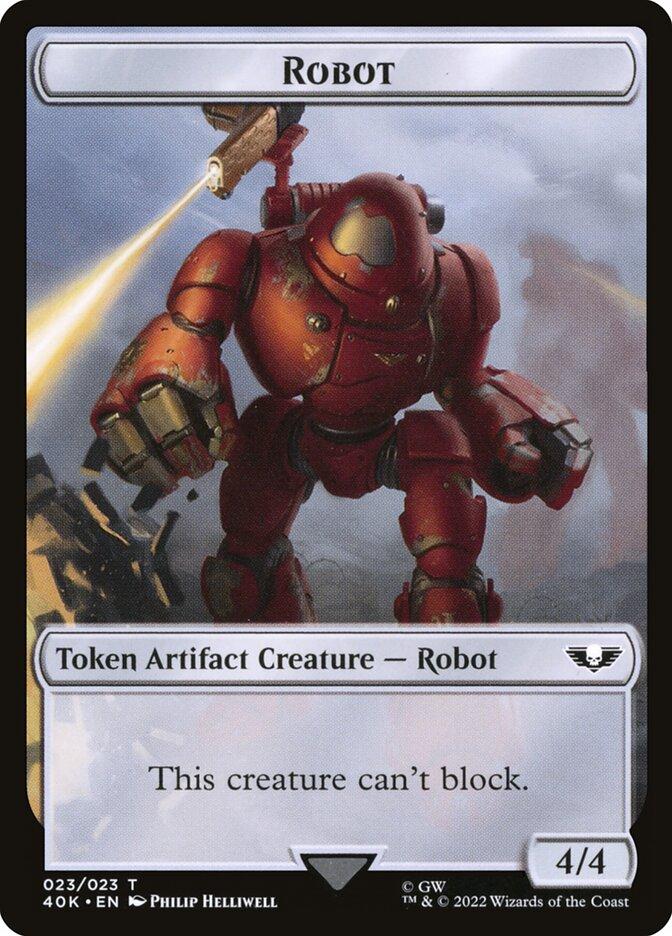 Robot Token // Astartes Warrior Token | Universes Beyond: Warhammer ...