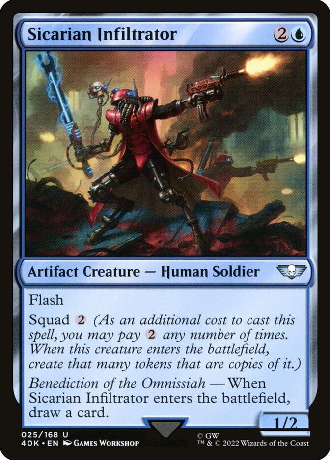 Sicarian Infiltrator | Universes Beyond: Warhammer 40,000 | Commander ...