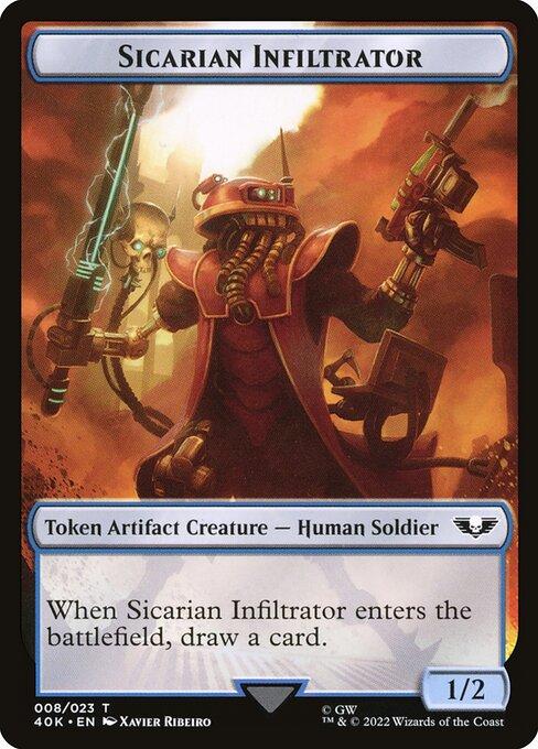 Sicarian Infiltrator Token // Soldier Token | Universes Beyond ...