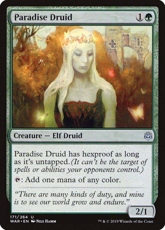 Paradise Druid | War of the Spark | Modern | Card Kingdom