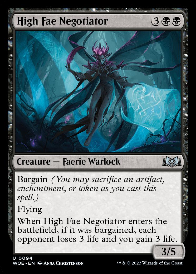 High Fae Negotiator | Wilds of Eldraine | Standard | Card Kingdom