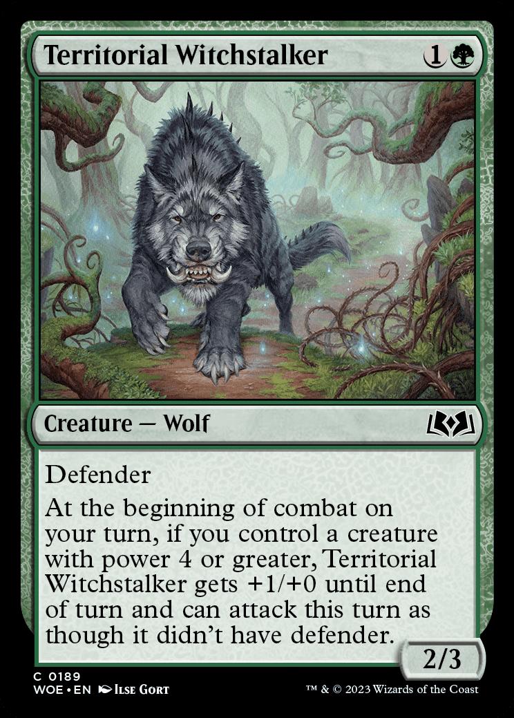 Territorial Witchstalker | Wilds of Eldraine | Standard | Card Kingdom