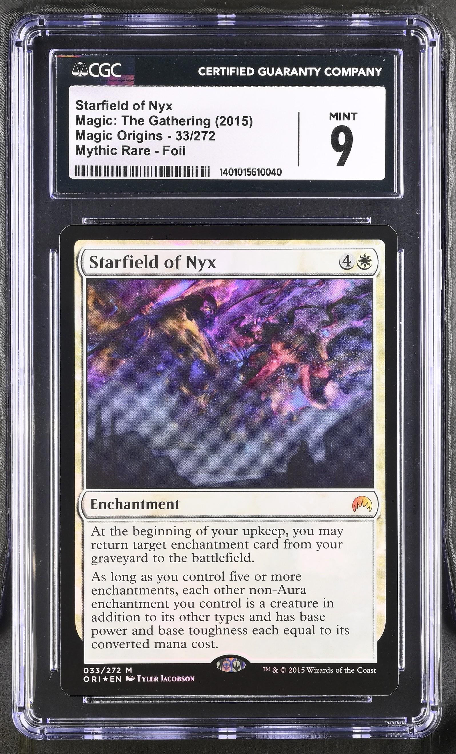 Starfield of Nyx (Magic Origins Foil CGC 9) #0040